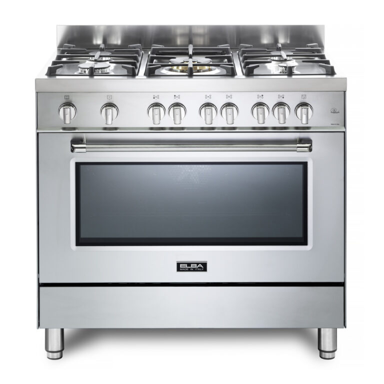 ELBA EXCELLENCE 90CM 5 BURNER GAS COOKER WITH GAS OVEN - Totai
